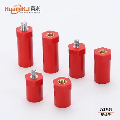 SB绝缘柱M6配电箱间隔jyz新能源20*40低压M8半螺杆JYZ红色绝缘子