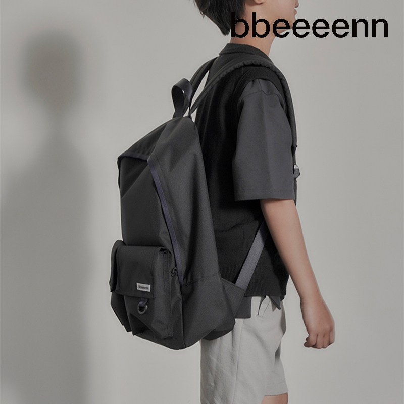 bbeeeenn韩国春夏新款男童圆形背包双肩包耐脏书包中大童休闲包