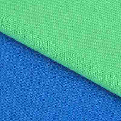 32s经典单珠地180g速仿校服地干POLO棉衫面料工装珠针织网眼布