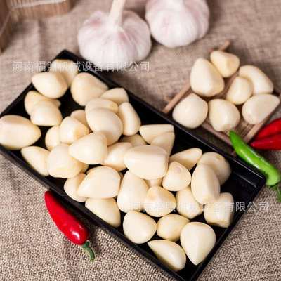 干式大蒜脱皮机全自动大蒜剥皮机商用蒜瓣去皮机气动大蒜去皮机器