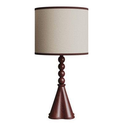 法式中古实木设计师台灯