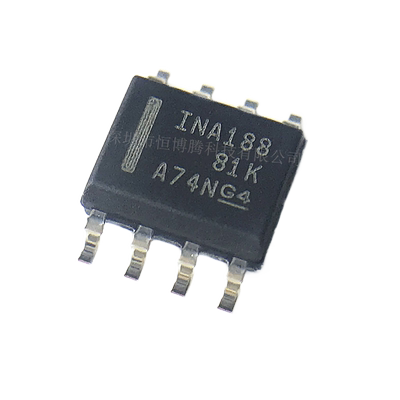 5个 INA848IDR/828/821/819/818/597/592/INA188IDRJR/IDRCR SOP8