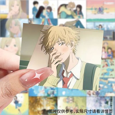 跃动青春壁纸动漫贴纸高颜值装饰周边二次元手机手账桌面贴画防水