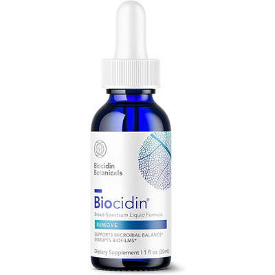 美国直邮Biocidin bio植物杀菌滴剂适用小肠细菌过度生长 30ml