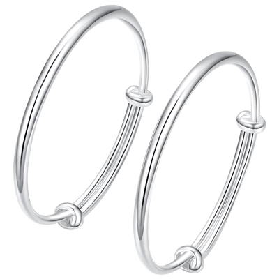 【周岁礼】周大生福字宝宝镯子