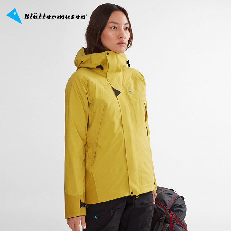 Klattermusen攀山鼠巨人岛硬壳户外运动冲锋衣女防风耐磨10004_虎窝淘