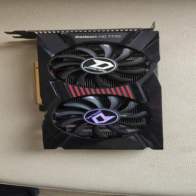 议价迪兰HD7770   2GB   主机拆下来的，正可维修