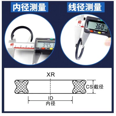 星型圈291.47/297.8/304.17/316.87/329.57/342.27*6.99丁晴 氟胶