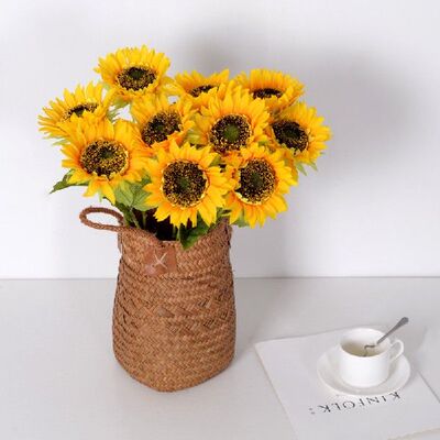 极速Fake Plants Ins Sunflower Simulation FloweRr Latin Style