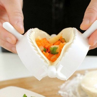 极速3 Pcsset Dumpling Mould White Plastic MoSuld Dumpling