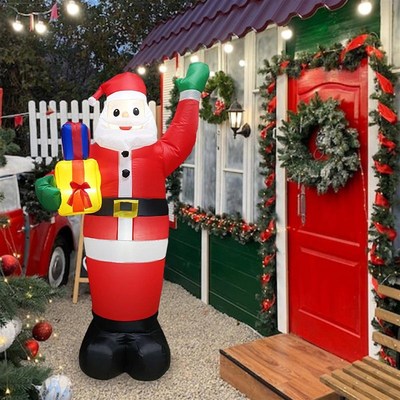 极速180cm Inflatable Santa Model Ornament MFestival Inflatab