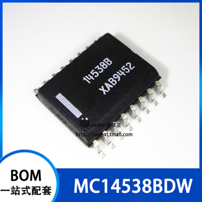 MC14538BDW MC14538BD 14538B  单稳态多谐振荡器 贴片SOP-16