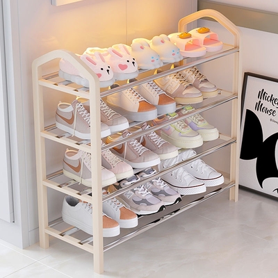 简易鞋架多层家用鞋柜子学生宿舍门口收纳箱组装经济型置物架