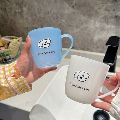 DoraADream果冻杯漱口牙杯高颜值卡通防摔霉卫生间成人情侣家用