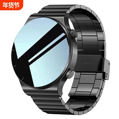 华强北新款watch4智能运动手表蓝牙通话心率血糖监测多功能手血压顶配版防水打电话高清听歌健康音乐