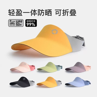 焦下焦防晒帽儿童夏季薄款户外运动大帽檐太阳男女童无痕遮阳帽子