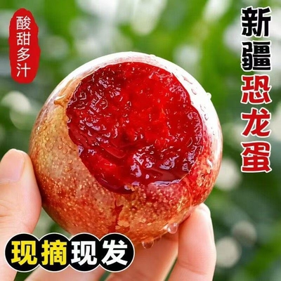 新疆红心红布林恐龙蛋李子