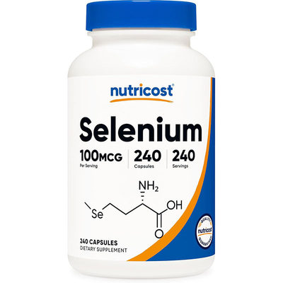 现货美国nutricost Selenium 硒胶囊 100mcg*240粒