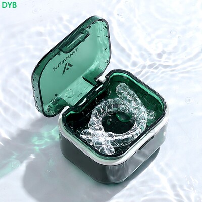 牙套盒子携带浸泡清洗收纳盒