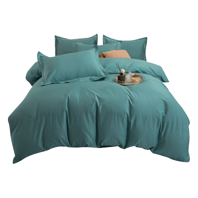 60支全棉斜纹四件套定做国外尺寸