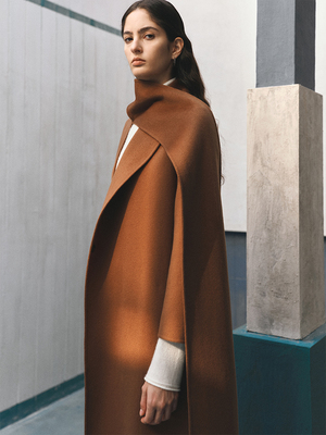 missfantasy山羊绒围裹领