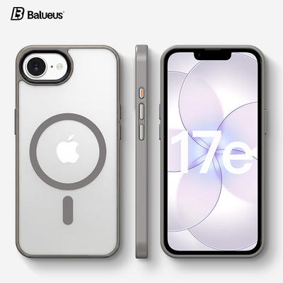 Balueus适用苹果17e手机壳iPhone17e高端保护套肤感磨砂17镜头全包防摔高级感新品超薄磁吸外壳男女2026新款