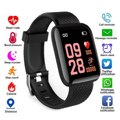 Smart Watch for Men Blood Pressure Waterproof Smartwatches