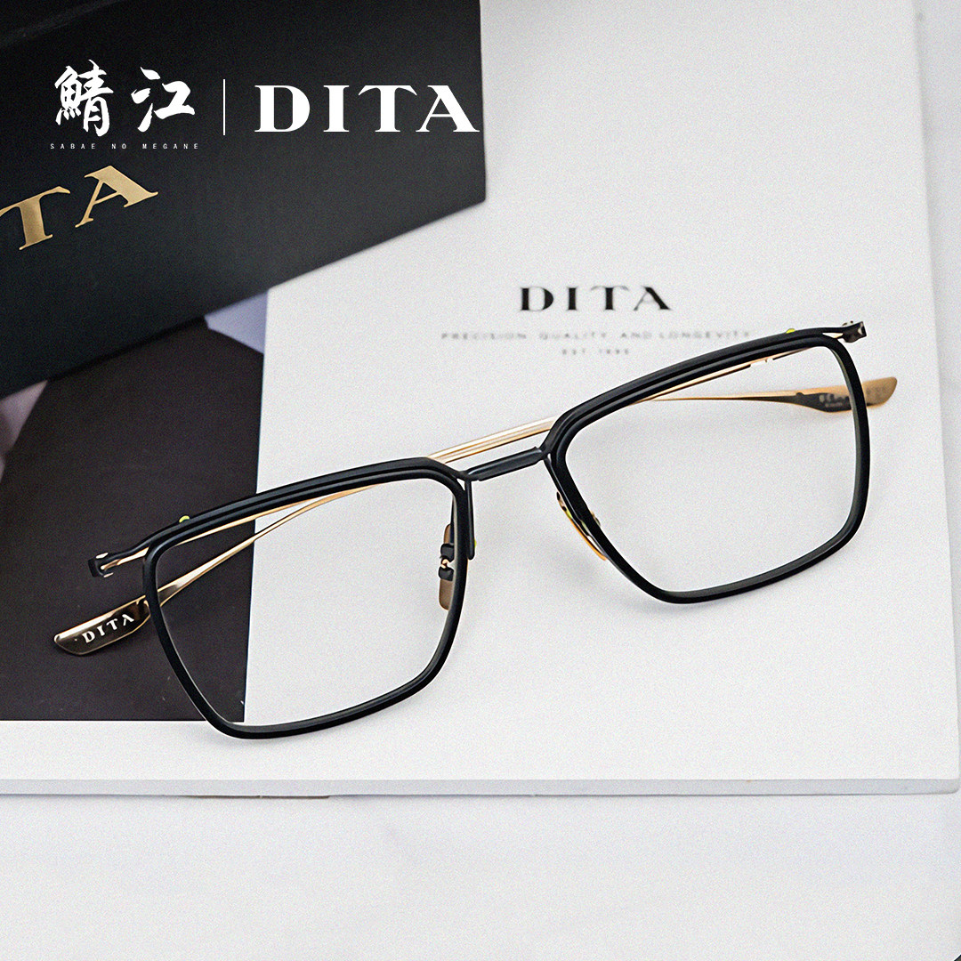 DITA眼镜SCHEMA-ONE男女方框日本手工板材超轻纯钛近视镜架DTX106_虎窝淘