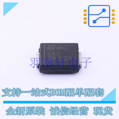 快恢复/超快恢复二极管 STTH310S SMC(DO-214AB) ST 全新原装进口