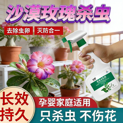 空消沙漠玫瑰杀虫喷雾灭蚜防虫
