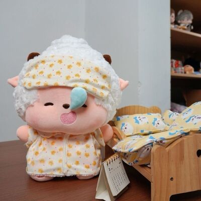 懒羊羊娃衣喜羊羊与灰太狼抱抱公仔毛绒玩具衣服玩偶35cm娃衣现货