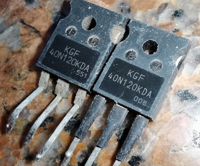 拆机KGF40N120KDA 40N120电焊变频常用IGBT管40A1200V