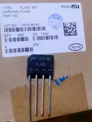 FL408 =KBL408 圆脚整流桥 4A800V 全新 原装 RS405L 4A500V