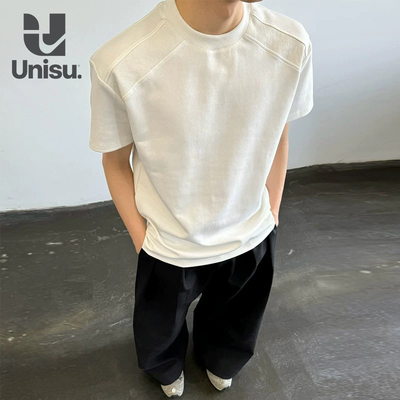 Unisex美式重磅宽松短袖T恤