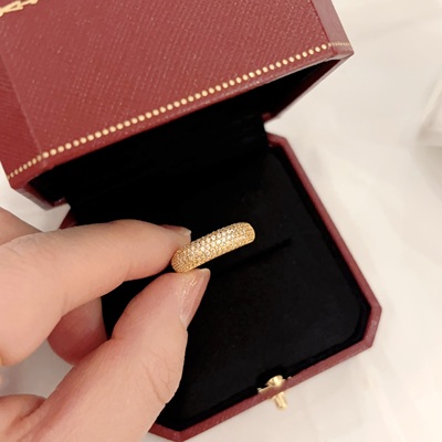 仿真金戒指三金道具活口方糖戒指