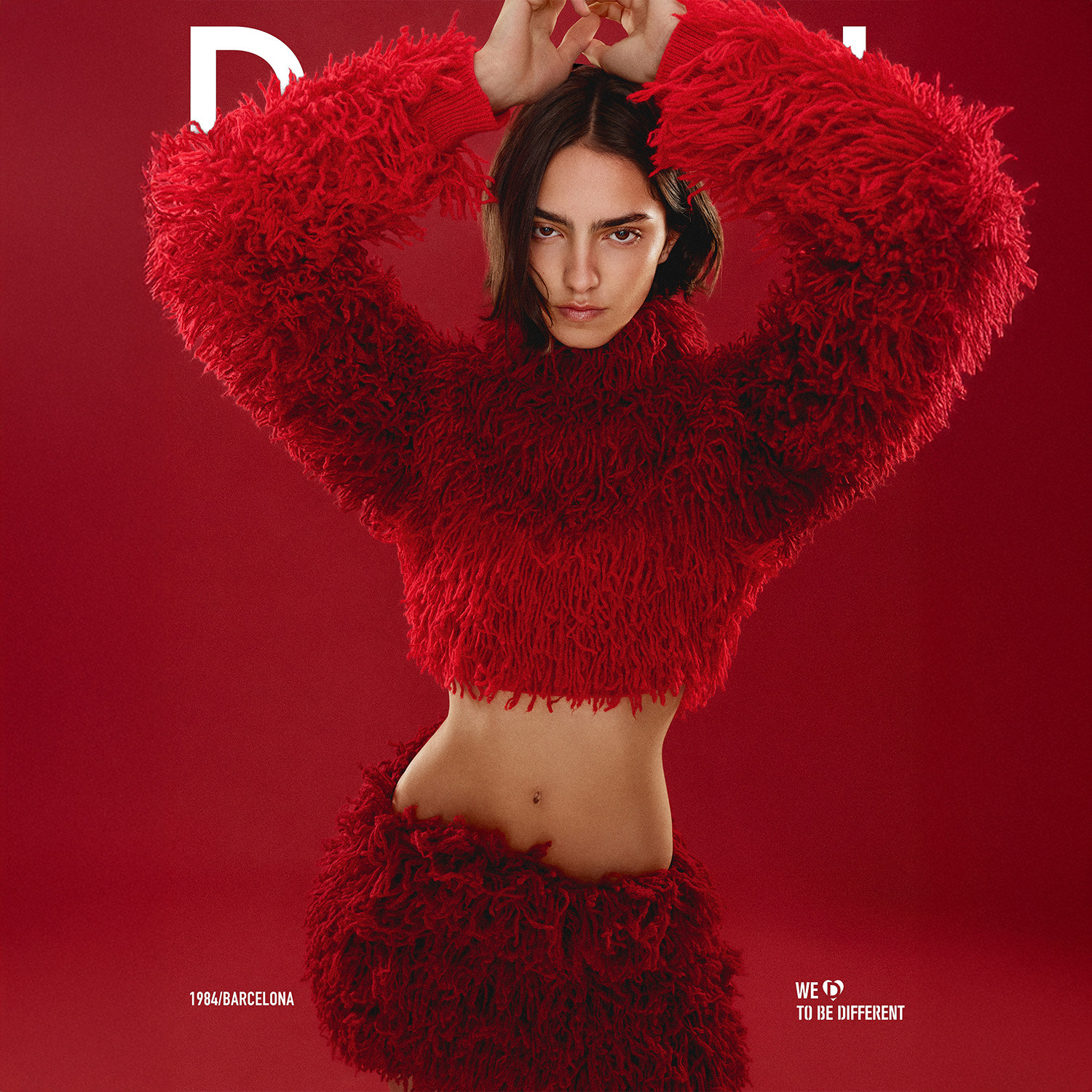 Desigual【Egonlab联名】纯羊毛粗毛线女式套头针织衫