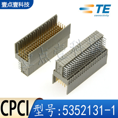TECPCI背板5*22P弯公连接器