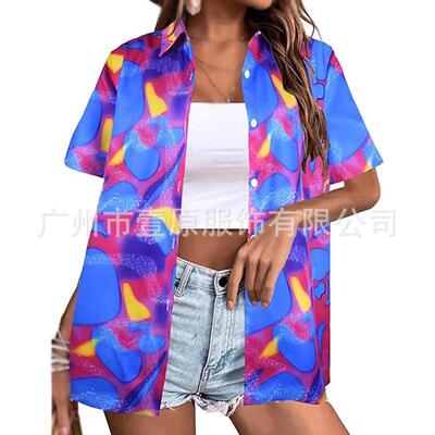 Generations of summer shirts with collar prints