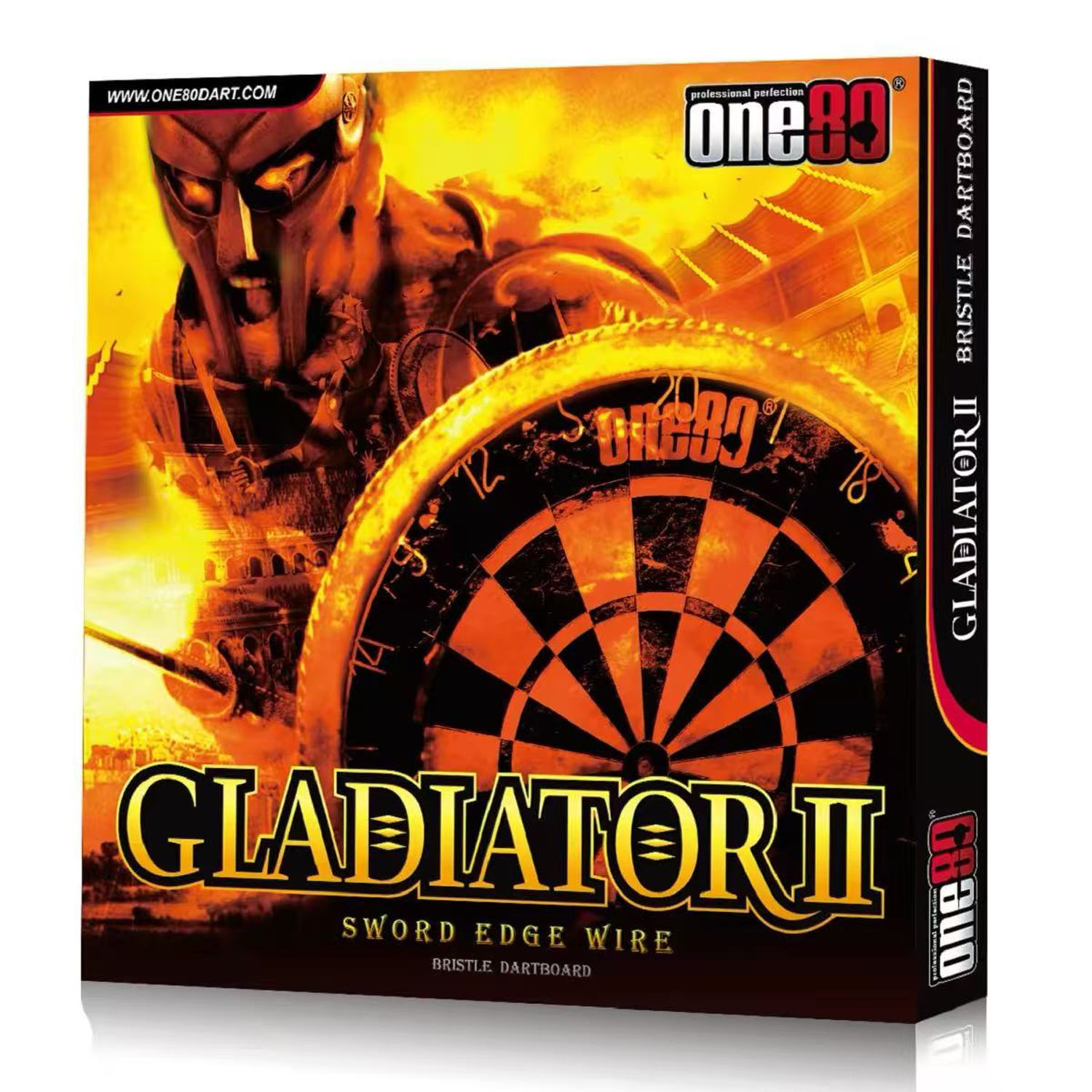 ONE80 GLADIATOR 2代精品飞镖靶飞镖盘 专业比赛飞镖靶