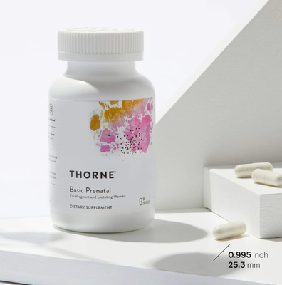 加拿大Thorne Basic Prenatal 悦恩 孕妇复合综合维生素90粒