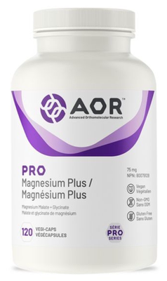 加拿大直邮 AOR Pro Magnesium Plus 复合镁 放松神经 健康睡眠
