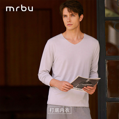 布先生长袖打底T恤衫男款