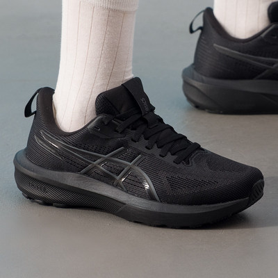 Asics亚瑟士跑步鞋女鞋厚底训练鞋轻便透气低帮运动鞋1012B859