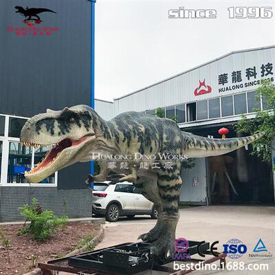 大型仿真硅胶机械电动霸王龙专业恐龙制作厂家侏罗世纪公园儿模型
