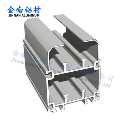 三倍速链铝型材125*101.5MM 倍速链型材不带左侧护边倍速线导轨