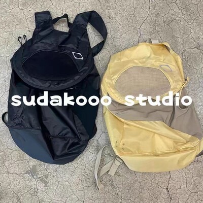 sudakooo韩国新款mschf春季新款时尚百搭双肩包背包登山包2色
