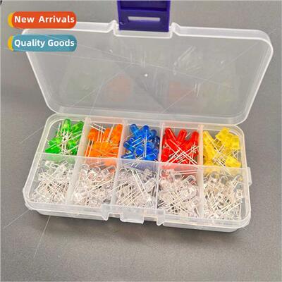5mm F5 150pcs red yellow green blue orange 10 kinds each 15p
