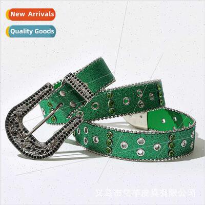 Women flash diamond crystal belt rhinestone belt nd inlaid d