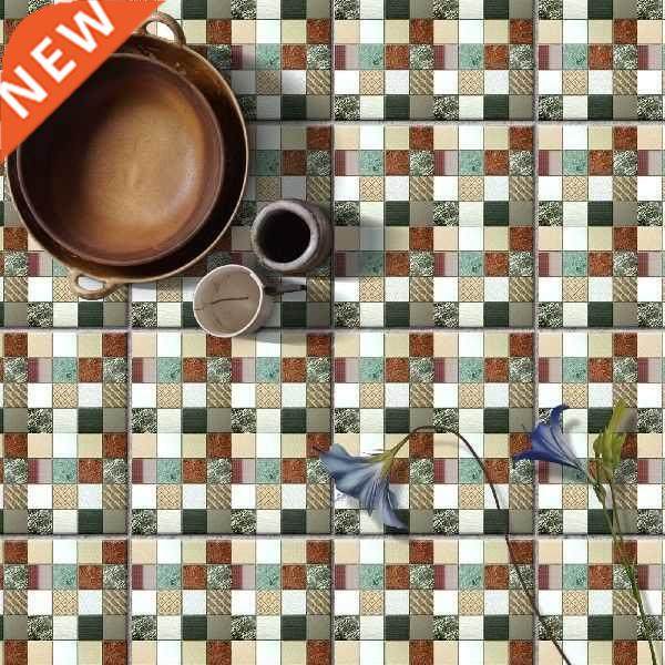 Simulation Tile Stickers Self Adhesive Crystal Membrane Wate_虎窝淘