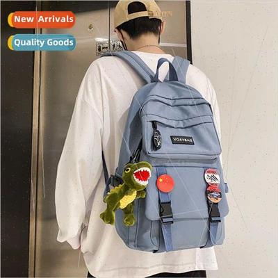 Schoolbag male ins tide fashion nd workwear wind large capac